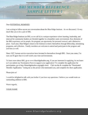 BRI Recruitment | Blue Ridge Institute